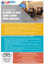 Micro-Credentialing Program / Home