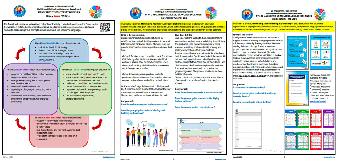 English Learner Instruction / Designated ELD - Elementary