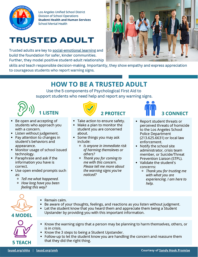 School Mental Health / Suicide Prevention & Intervention